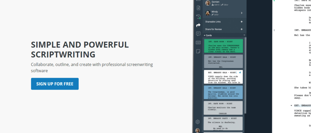 12 Best Screenwriting Software 2024: Reviews and Pricing