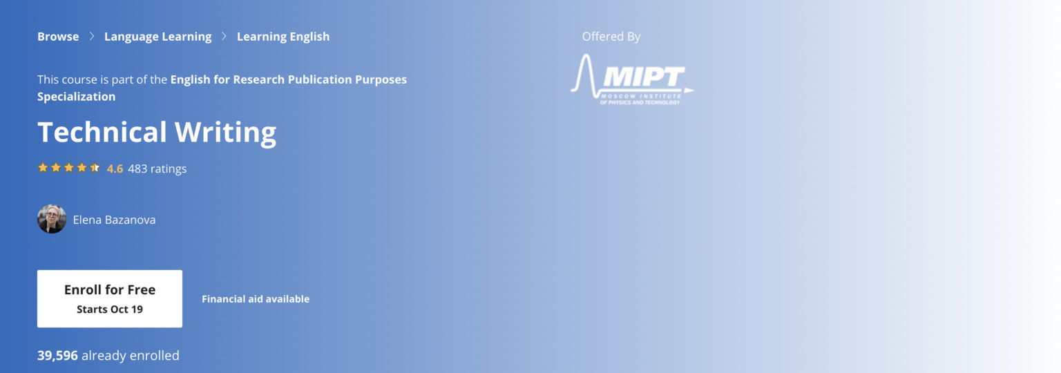 6 Best Technical Writing Certifications Online: Reviews and Pricing ...